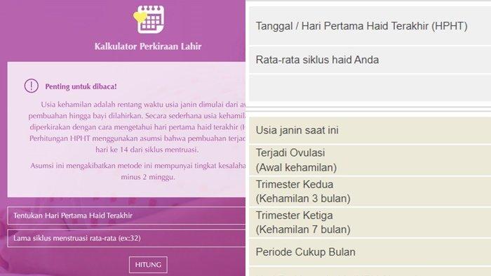 4 Rekomendasi Website untuk Menghitung Usia Kehamilan dan HPL, Mudah ...