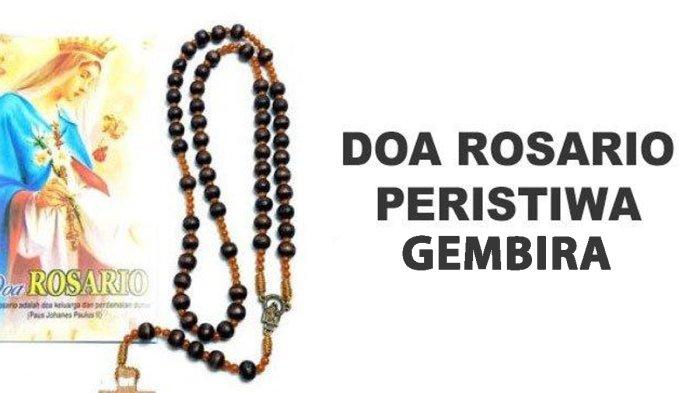 5 Ujud Doa Rosario Peristiwa Gembira Hari Senin 21 Oktober 2024 Beserta ...