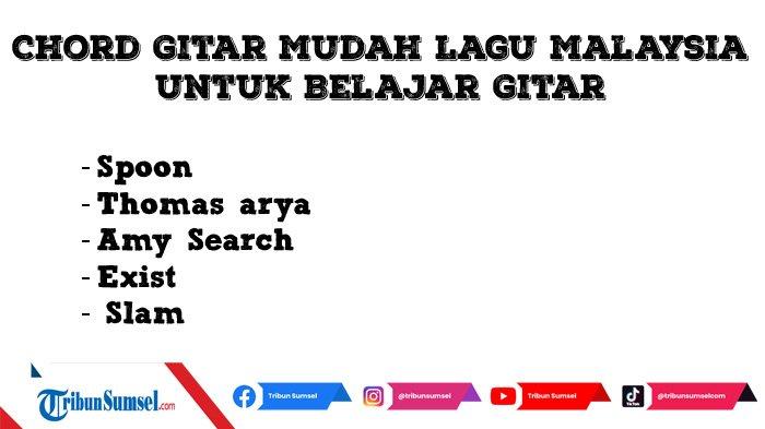 5 Chord Gitar Lagu Malaysia Paling Mudah Cocok Untuk Belajar Gitar Bagi ...