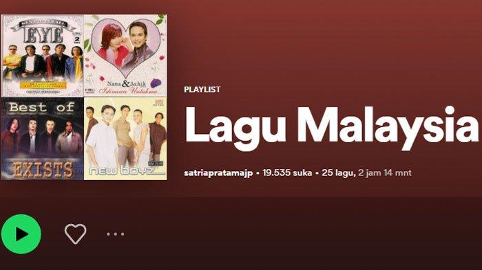 50 Lagu Malaysia Terbaik Sepanjang Masa, Paling Populer di Indonesia - Tribunsumsel.com