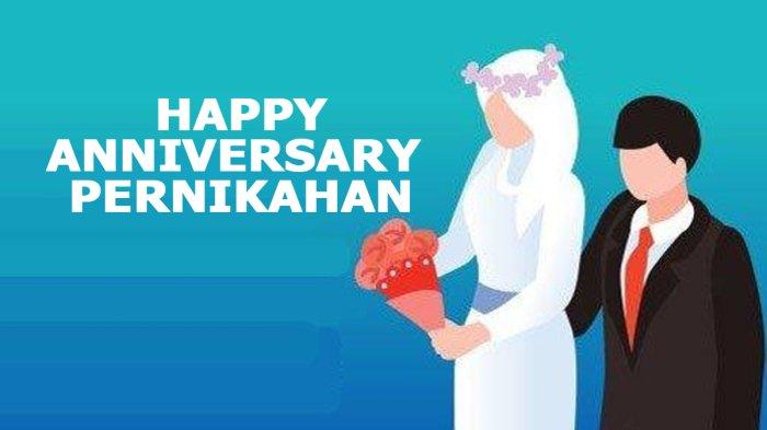 55 Ucapan Happy Anniversary Pernikahan Terbaik Berkesan, Romantis dan Islami - Tribunsumsel.com