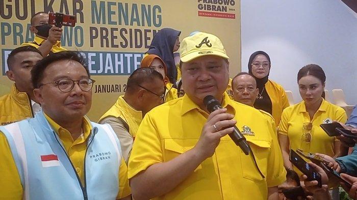 Airlangga : Prabowo-Gibran Menang Satu Putaran, Yakin Dulang Suara Besar di Sumsel ...