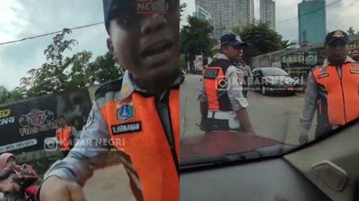 Aksi Petugas Dishub Pada Pengemudi Acungkan Jari Tengah Disayangkan ...