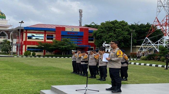 Jalankan Operasi Pengamanan Pemilu 2024, Polda Sumsel Gelar Ops Mantap Brata Musi - Tribunsumsel.com