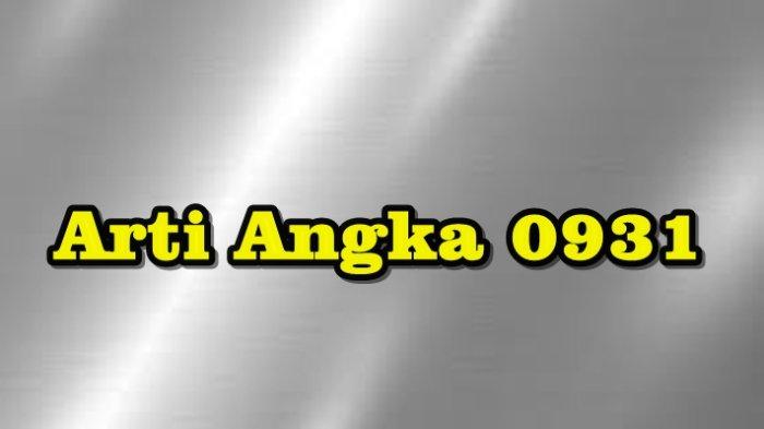 Arti 0931 Adalah, Istilah Bahasa Gaul yang Populer di Media Sosial ...