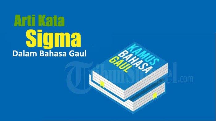 Arti Sigma dalam Bahasa Gaul Adalah Apa? Ini Maksud dan Contohnya ...