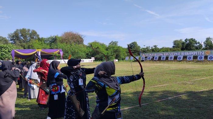 Meriahkan HUT Palembang ke-1341, 246 Atlet Panahan Tradisional Beradu Jitu - Tribunsumsel.com