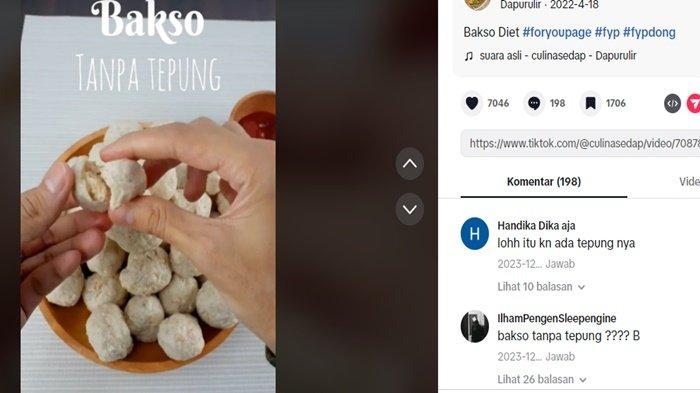 Bakso Tanpa Tepung Bahasa Gaul Artinya Apa? Istilah Viral di TikTok, Ini Maksud dan Asal-usulnya ...