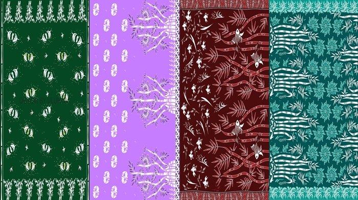 Penampakan Batik Paiker Empat Lawang, Corak Ikan Semah, Bambu, dan ...