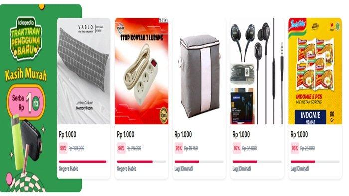 Promo Tokopedia Hari Ini 24 Mei 2023 Potongan Setengah Harga Hingga 80 ...