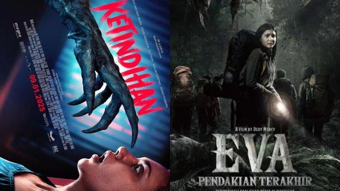 9 Rekomendasi Film Bioskop Horor Tayang Januari 2025, Ada Almarhum dan Eva Pendakian Terakhir ...