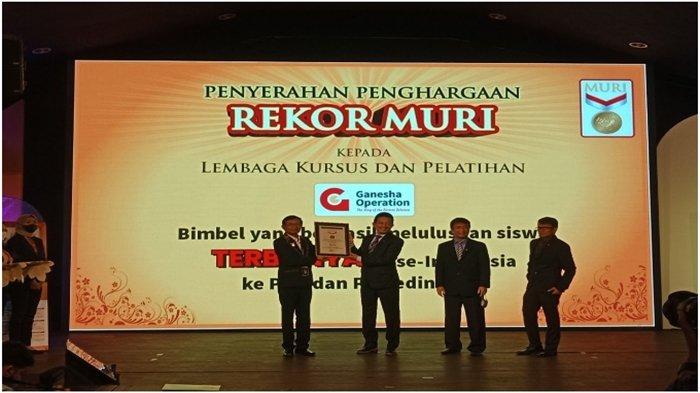 Bimbel GO Raih 2 Rekor MURI, Terbanyak Lokasi Kursus, Luluskan 45 Ribu ...