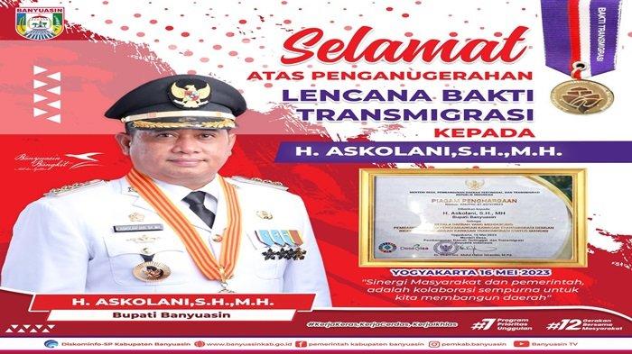 Askolani Terima Penghargaan dari Menteri Desa,Berhasil Mengembangkan ...