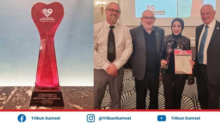 Kilang Pertamina Plaju Raih International CSR Excellence Award Champion di London - Tribunsumsel.com