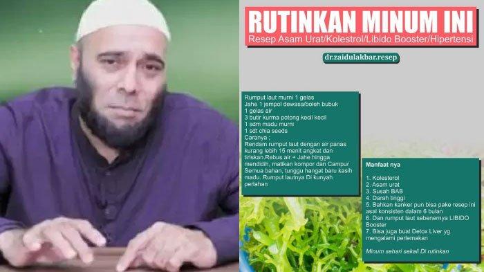 Cara Ampuh Meningkatkan Libido Oleh dr Zaidul Akbar, Konsumsi Resep ...