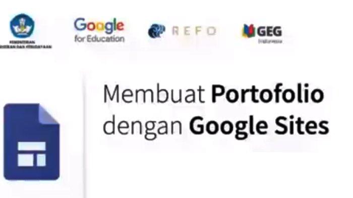 Cara Membuat Google Site Portofolio Digital Calon Guru Penggerak ...