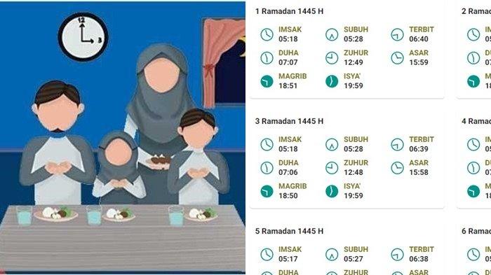 Cara Unduh Jadwal Imsak dan Buka Puasa Ramadhan 1445H/2024 Lengkap Seluruh Indonesia, Resmi ...