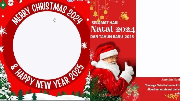 Kumpulan Link Twibbon Natal dan Tahun Baru 2024-2025 Lengkap dengan Cara Download - Tribunsumsel.com