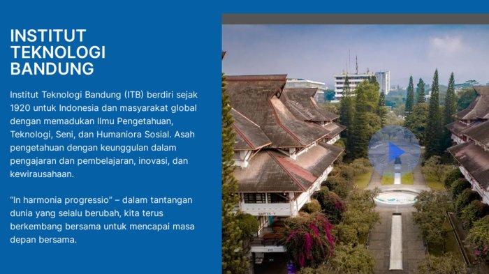 Daftar Biaya UKT ITB/Institut Teknologi Bandung Tahun 2024/2025 Per ...