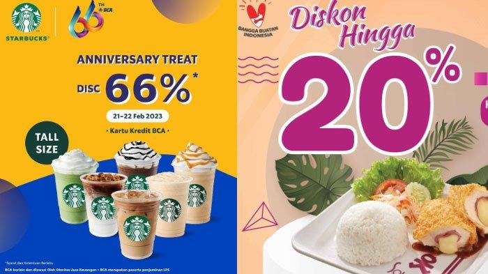 Daftar Promo Restoran Cepat Saji Hari ini 21 Februari 2023, Ada Hokben ...