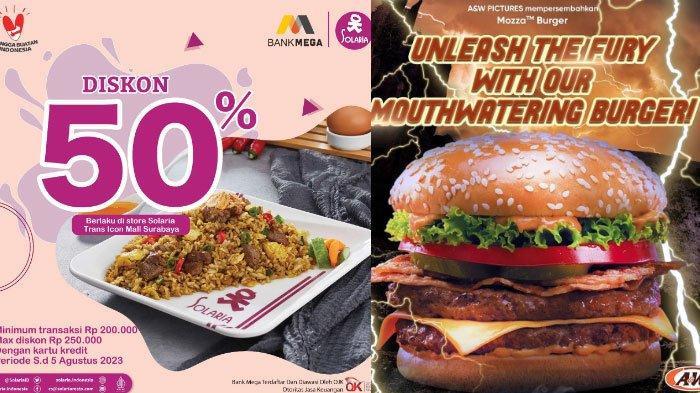Daftar Promo Restoran Cepat Saji Hari ini 21 Maret 2023, Ada Solaria, A ...
