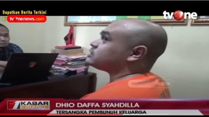 Dhio Daffa Syahdilla Ternyata Sangat Niat Bunuh Keluarganya, Beri Takaran Sianida Berbeda-beda ...