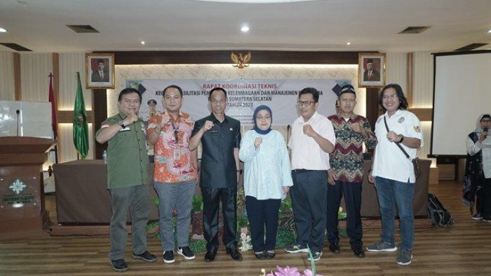 Dinas PMD Sumsel Gelar Rapat Koordinasi Teknis Fasilitasi Pembinaan Kelembagaan & Manajemen ...