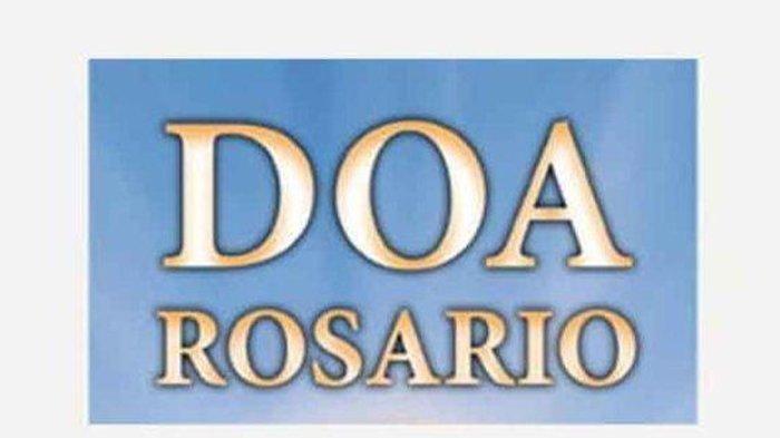 Doa Rosario Hari Senin 6 Mei 2024 Peristiwa Gembira, Ini Susunannya ...