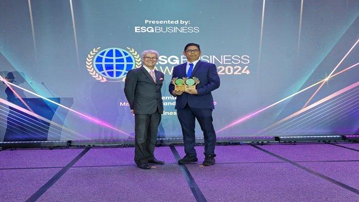 Ajang ESG Business Awards 2024, PLN Raih Dua Penghargaan Internasional - Tribunsumsel.com
