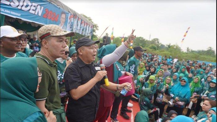 Emak-emak Komunitas Senam Sehat di Palembang Dukung Cak Imin Capres 2024, Ini 4 Poin Dukungan ...