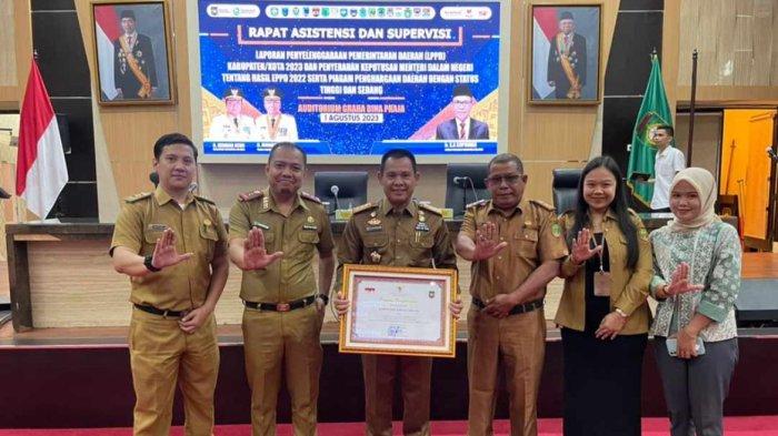 Empat Lawang Raih Penghargaan Capaian LPPD Tertinggi Nomor 2 di Sumsel - Tribunsumsel.com