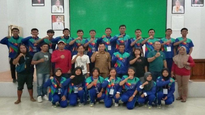 Atlit FAJI Muara Enim Sumbang 12 Medali Porprov XIV - Tribunsumsel.com