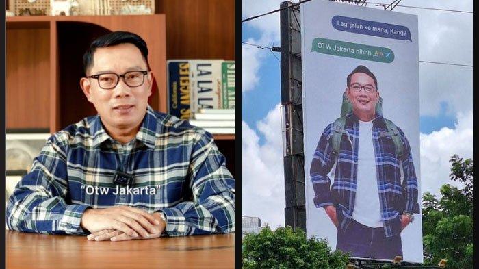 Fakta Dibalik Baliho Ridwan Kamil 'OTW Jakarta' Ternyata Bukan Maju ...