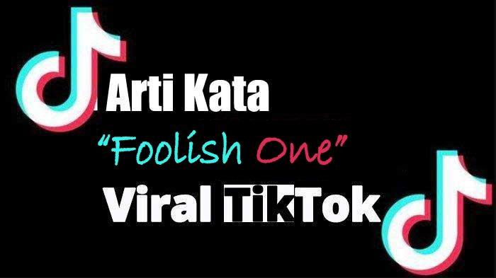 Foolish One dalam Bahasa Gaul Artinya Apa? Istilah Populer di TikTok, Ini Maksud dan Asal ...