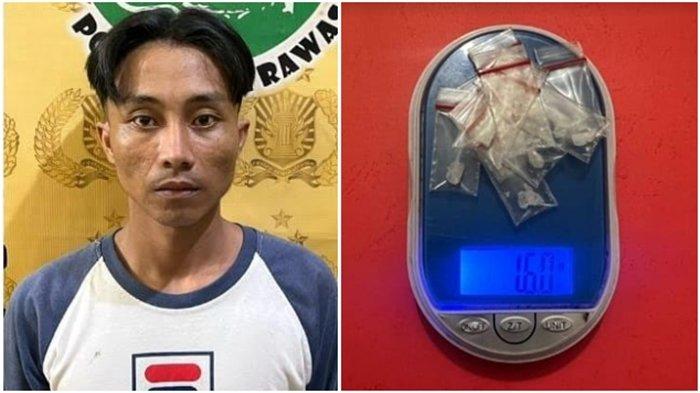 Gerebek Narkoba di Desa Karya Sakti Musi Rawas, Tersangka Simpan Sabu di Bawah Lemari - Halaman ...