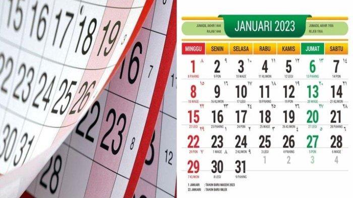 Link Download Kalender 2023 Terbaru, Template Format PSD, PNG, PDF dan ...