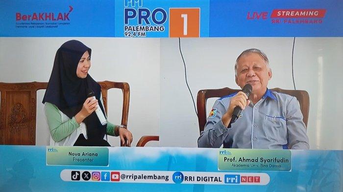 Guru Besar UBD Prof Dr Achmad Syarifudin Jadi Narasumber Program Dialog Tanggap Bencana ...