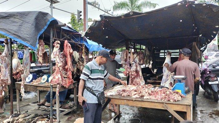 Harga Daging Sapi Rp140 Ribu di Musi Rawas, Daging Kerbau Rp150 Ribu, Pedagang Ngeluh Pembeli ...