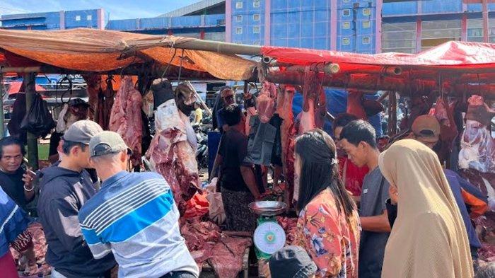 Harga Daging Sapi di Empat Lawang Tembus Rp 140 Ribu Perkilo, Ayam Rp 55 Ribu Per Ekor ...