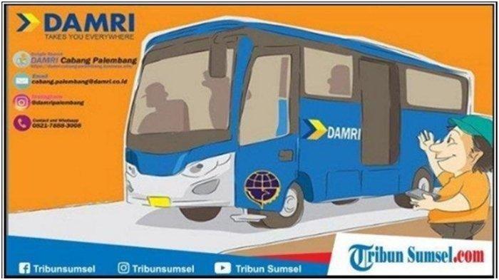 BBM Naik, Harga Tiket DAMRI AKAP dan AKDP Naik 20 Persen, Palembang-Jakarta Rp 300 ribu ...