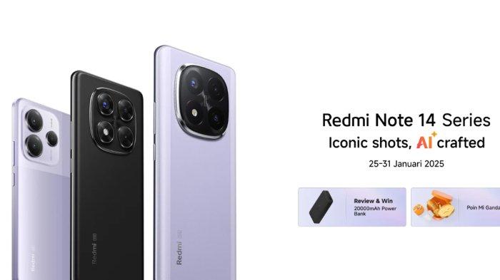 Harga dan Spesifikasi Redmi Note 14, Note 14 5G, Redmi Note 14 Pro ...