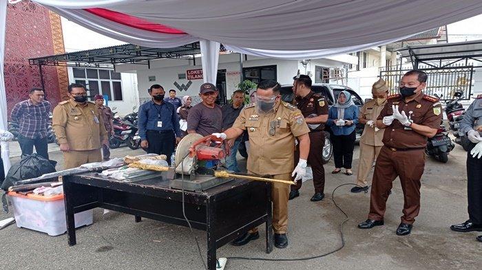 Hari Pertama Jadi Pj Walikota Lubuklinggau, Trisko Defriansya Ikut ...