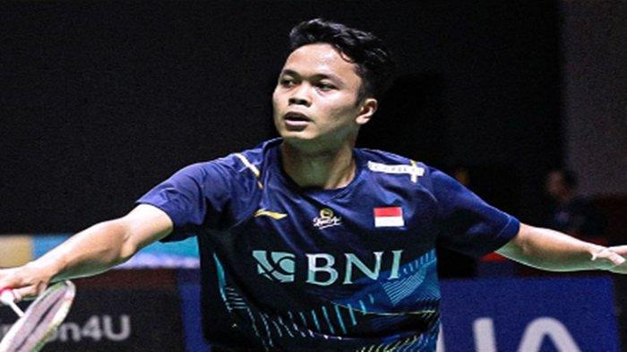 Hasil Perempat Final Indonesia Open 2023, Anthony Ginting Kalahkan Jonatan Christie Dua Set ...