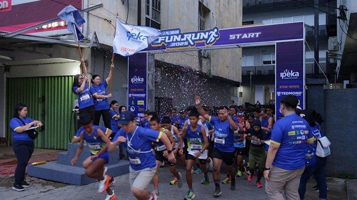 IPEKA Palembang Gelar Fun Run 2025, Angkat Nilai Kebersamaan dan ...