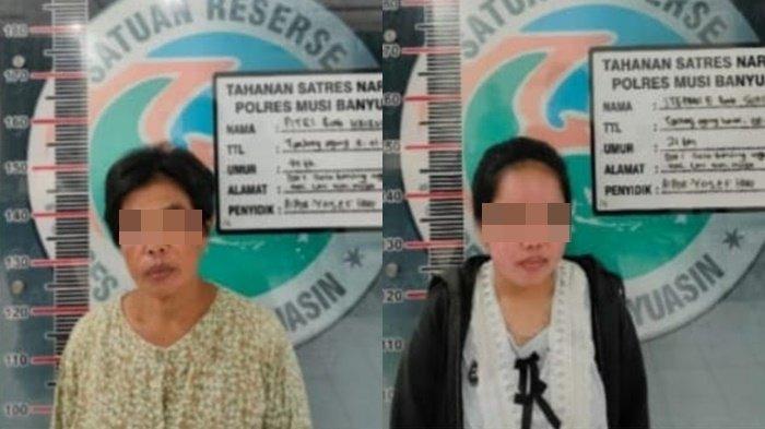 Ibu dan Anak di Muba Kompak Jadi Pengedar Sabu Berujung Ditangkap Polisi, Terancam 20 Tahun ...