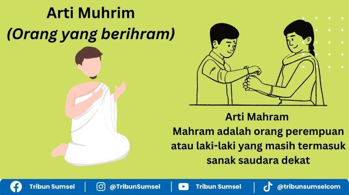 Arti Mahram dan Muhrim Serta Perbedaannya, Contoh Penggunaan dan ...