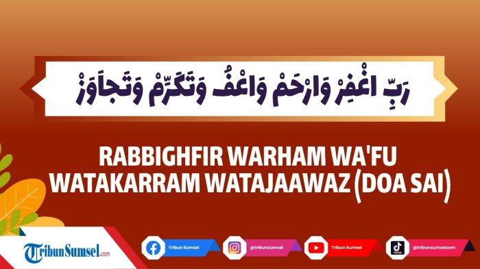 Arti Sa'i dan Bacaan Doa Sa'i Saat Umroh, inilah Makna Berlari-lari Kecil antara Bukit Shafa ...