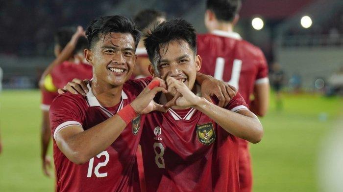 Hasil Akhir Timnas U23 Lawan China TaipeI Kualifikasi Piala Asia, Arhan Tutup Pesta Gol 9 Kosong ...