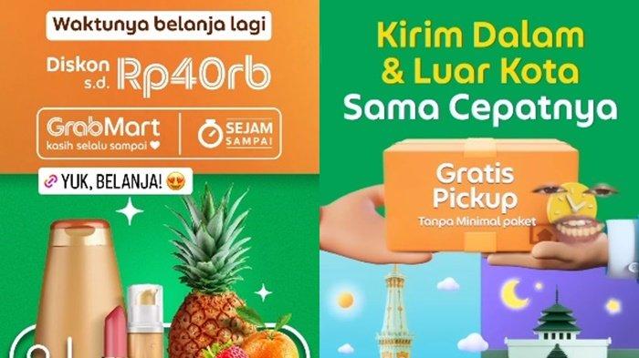 Promo Grab Hari Ini 12 Mei 2023, GrabBike 90 Persen, GrabMart Rp 40 ...