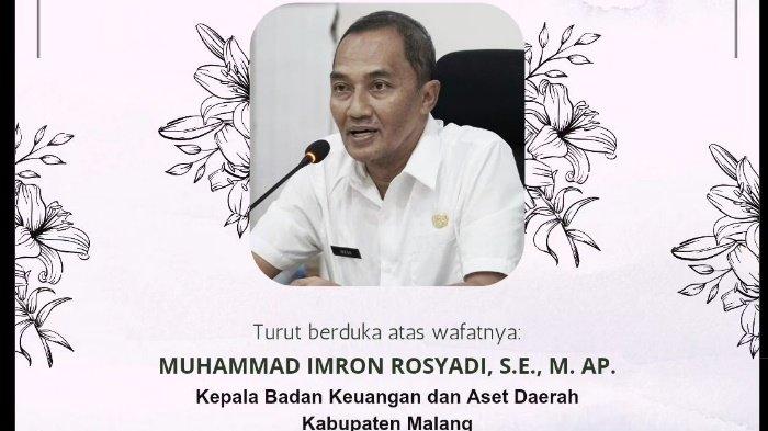 Sosok Imron Rosyadi Kepala BKAD Kabupaten Malang Meninggal Dunia di Ruang Kerja, Sosok Pemimpin ...